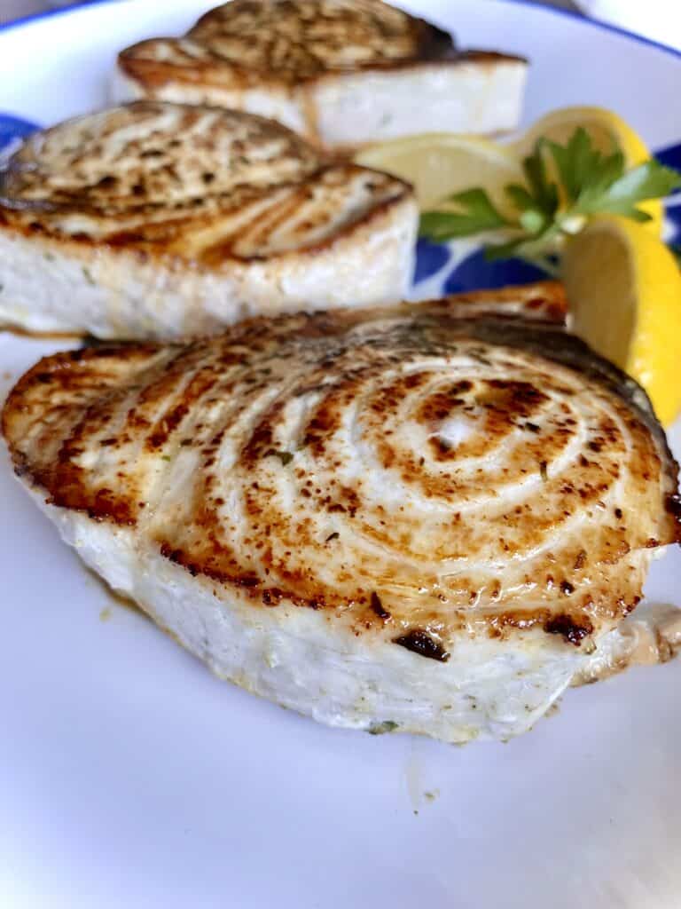 Easy Mediterranean Swordfish - Hungry Happens