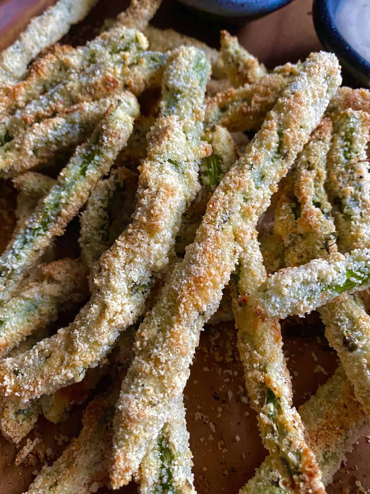Baked Asparagus Fries - Hungry Happens