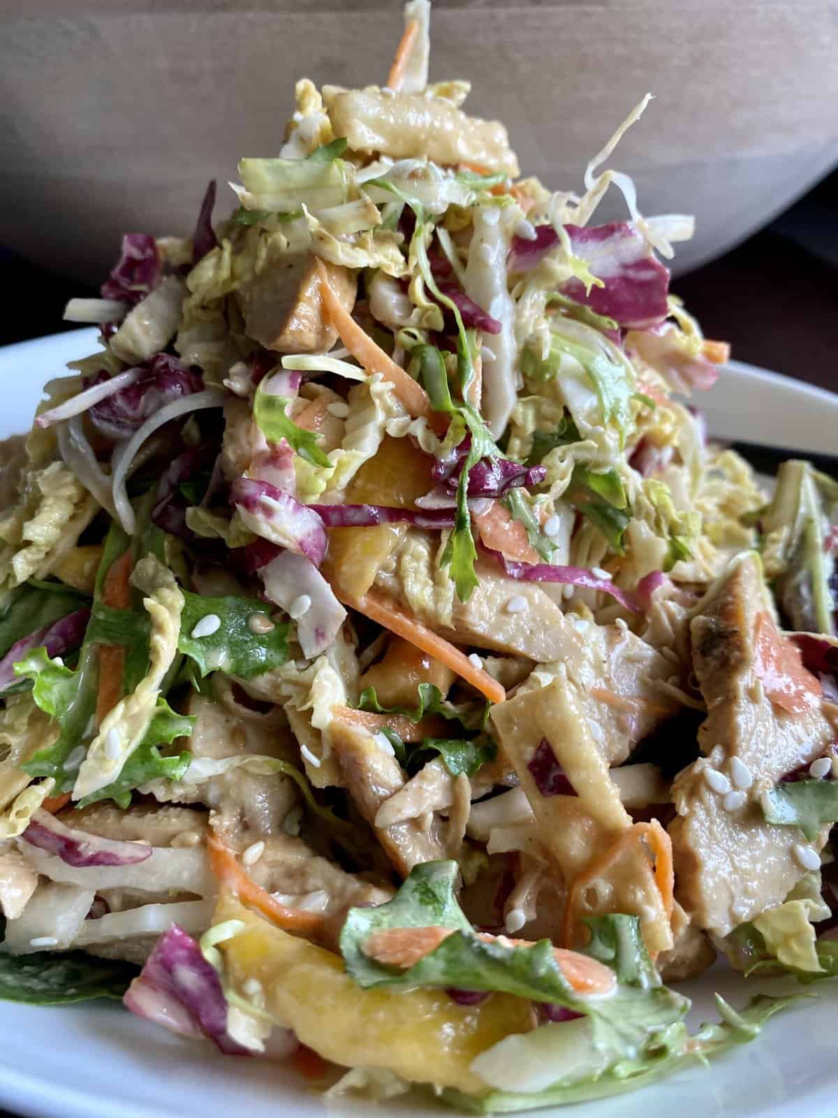 Chinois Chicken Salad (Wolfgang Puck) - Hungry Happens