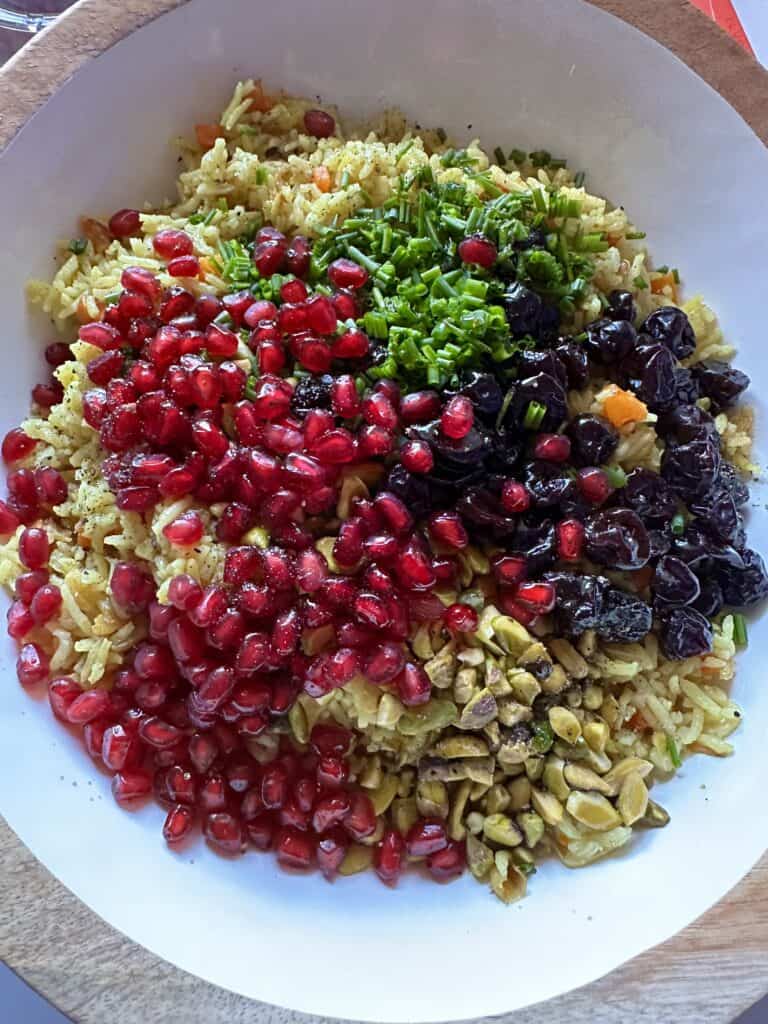 Easy Jeweled Rice - Hungry Happens