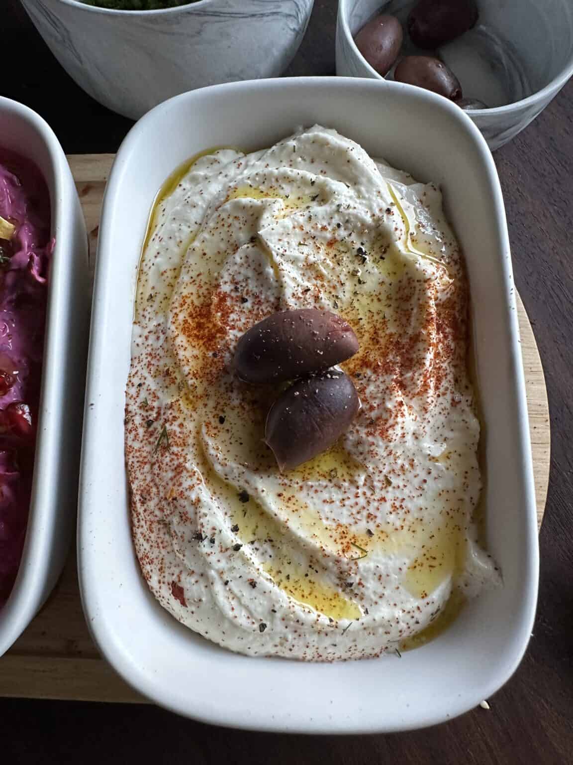 3 Greek Style Restaurant Dips - Hungry Happens