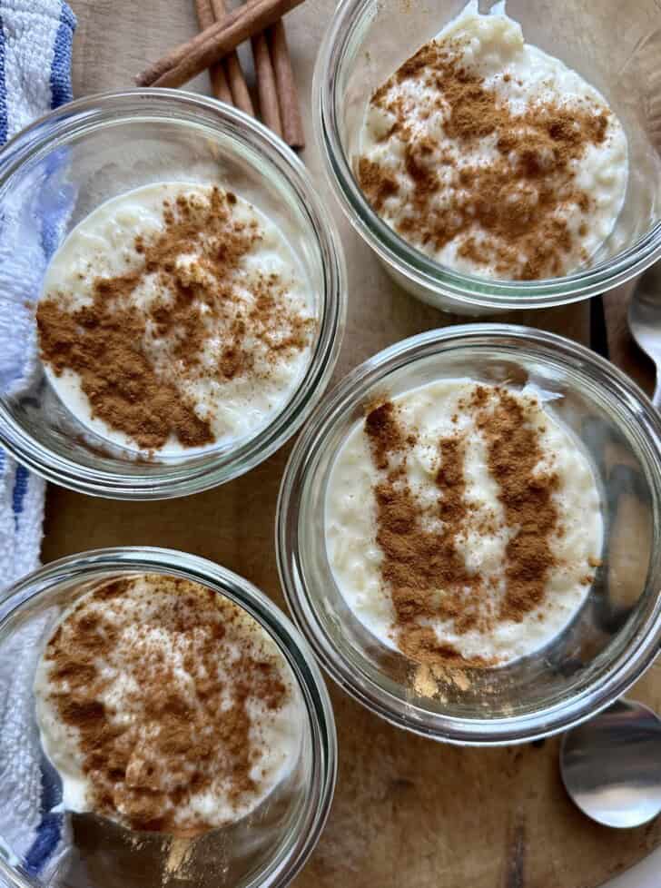 Greek Rice Pudding (Rizogalo) - Hungry Happens