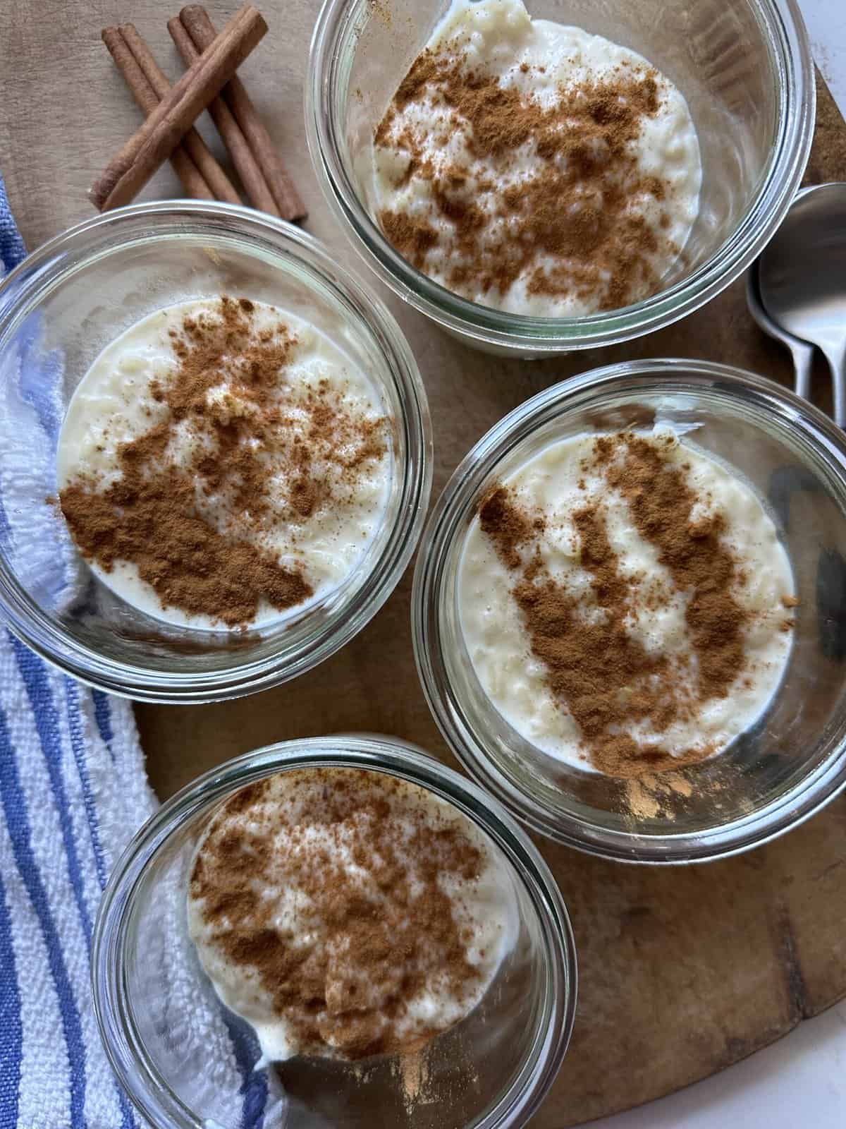 Greek Rice Pudding (Rizogalo) - Hungry Happens