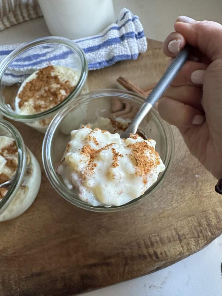 Greek Rice Pudding (Rizogalo) - Hungry Happens