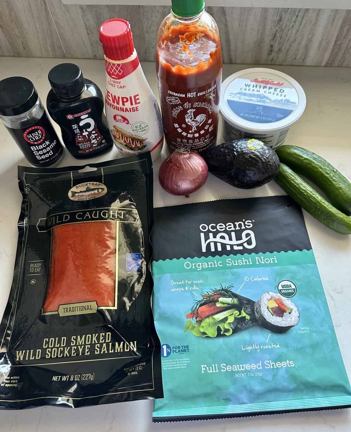 Easy Sushi Style Lox Wrap - Hungry Happens