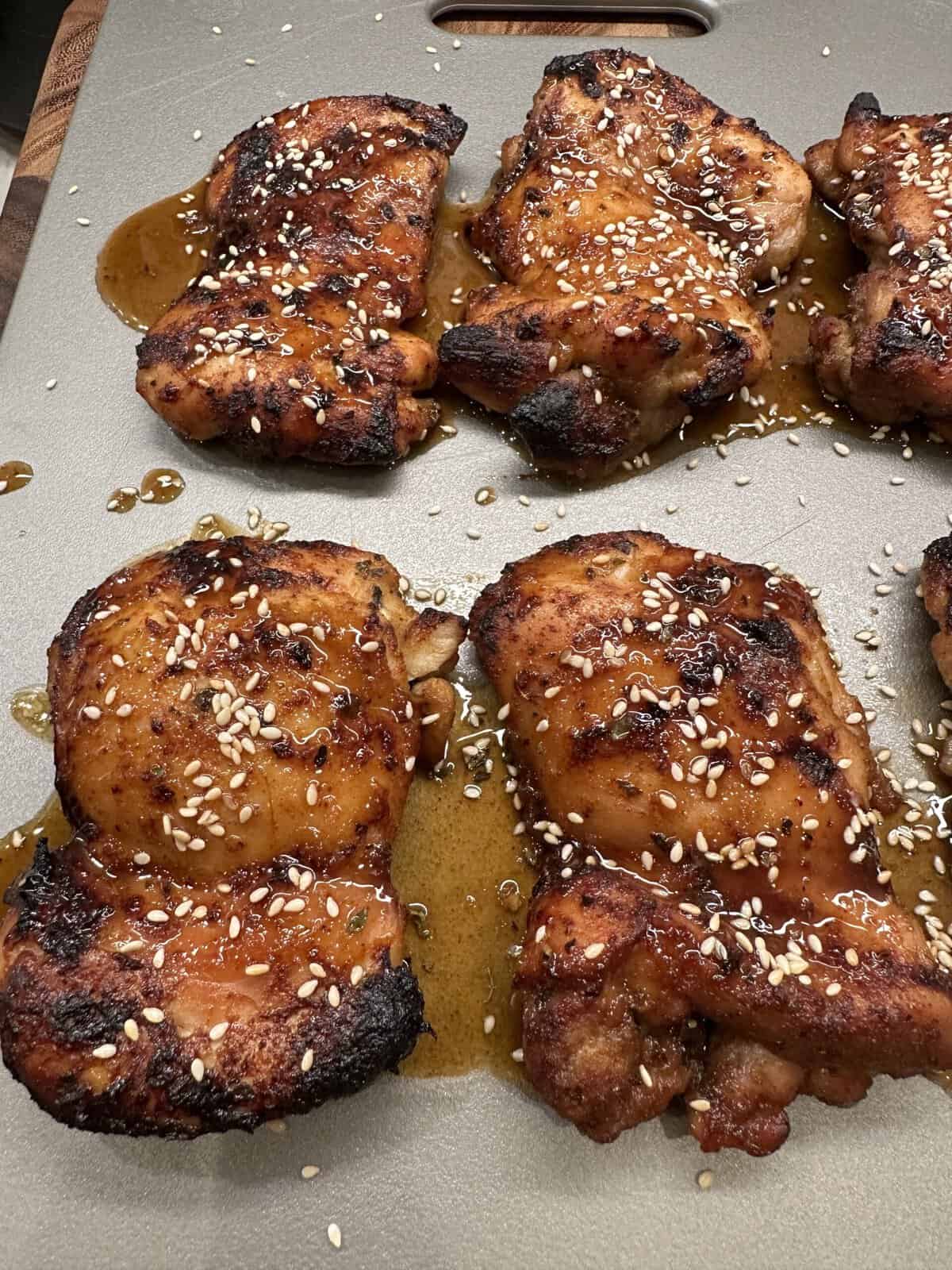 Easy Honey Ginger Sesame Chicken Recipe - Hungry Happens
