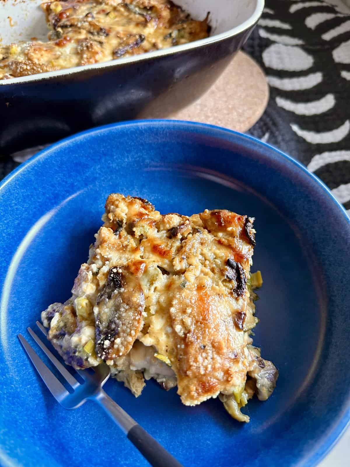 Chicken Zucchini Bake (Low Carb) - Hungry Happens