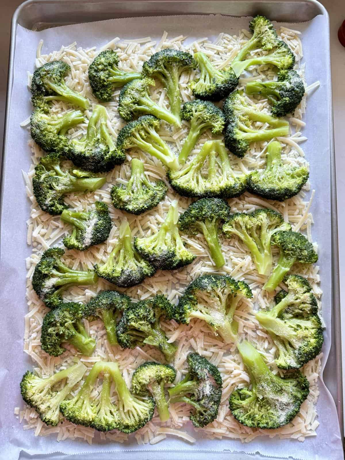 Crispy Parmesan Broccoli Chips aka Smashed Broccoli - Hungry Happens