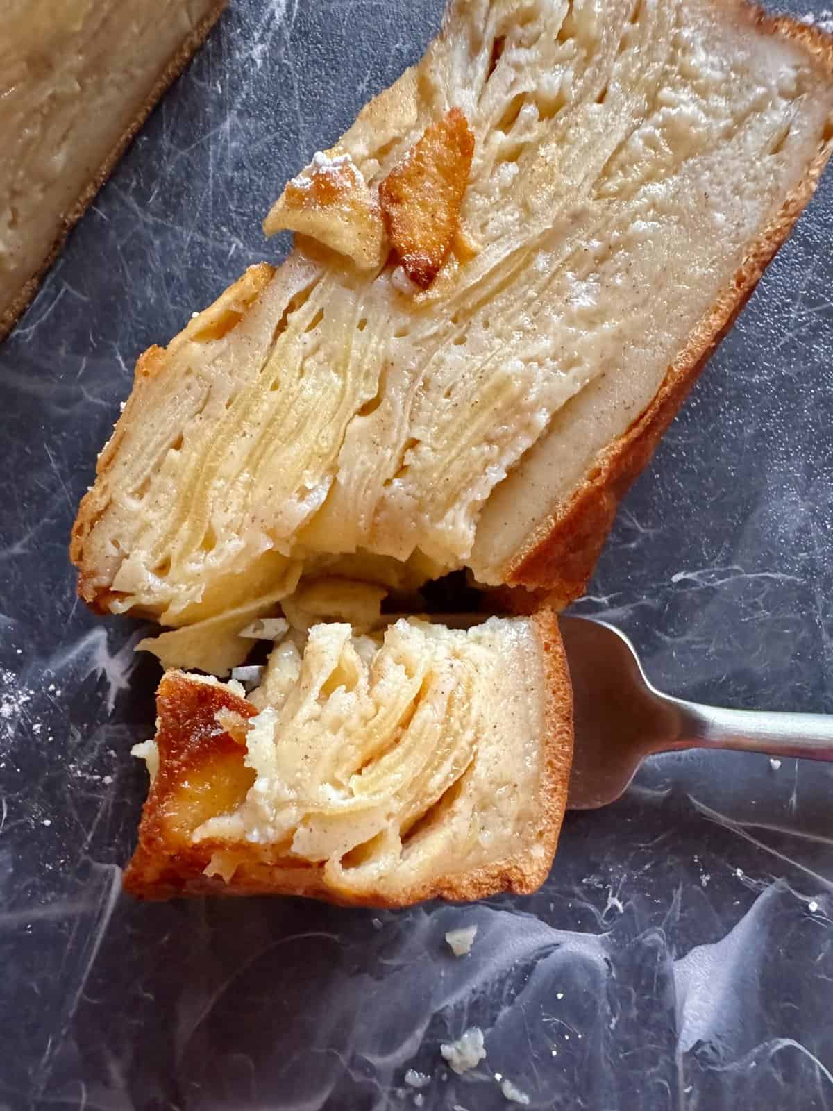 Invisible Apple Cake (Gâteau Invisible) - Hungry Happens