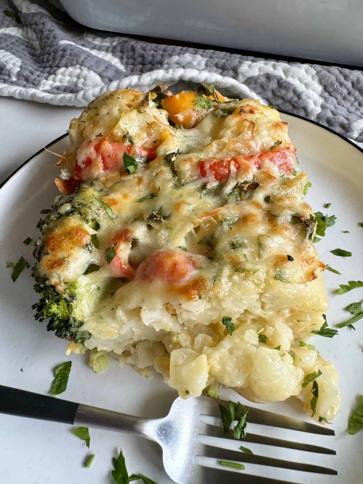 Easy Vegetable Bake - Hungry Happens