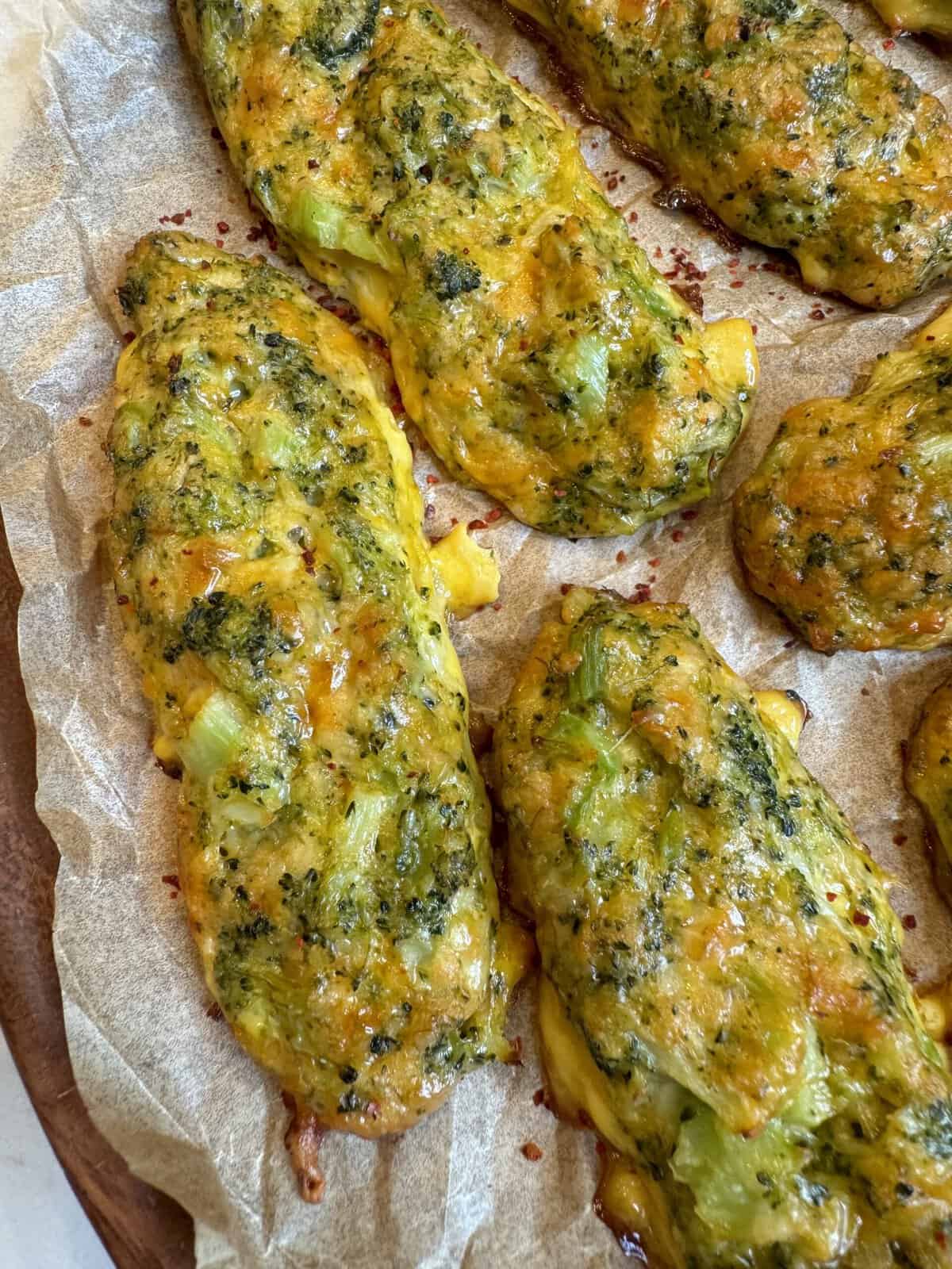 Broccoli Cheddar Dunkers (Low Carb) - Hungry Happens