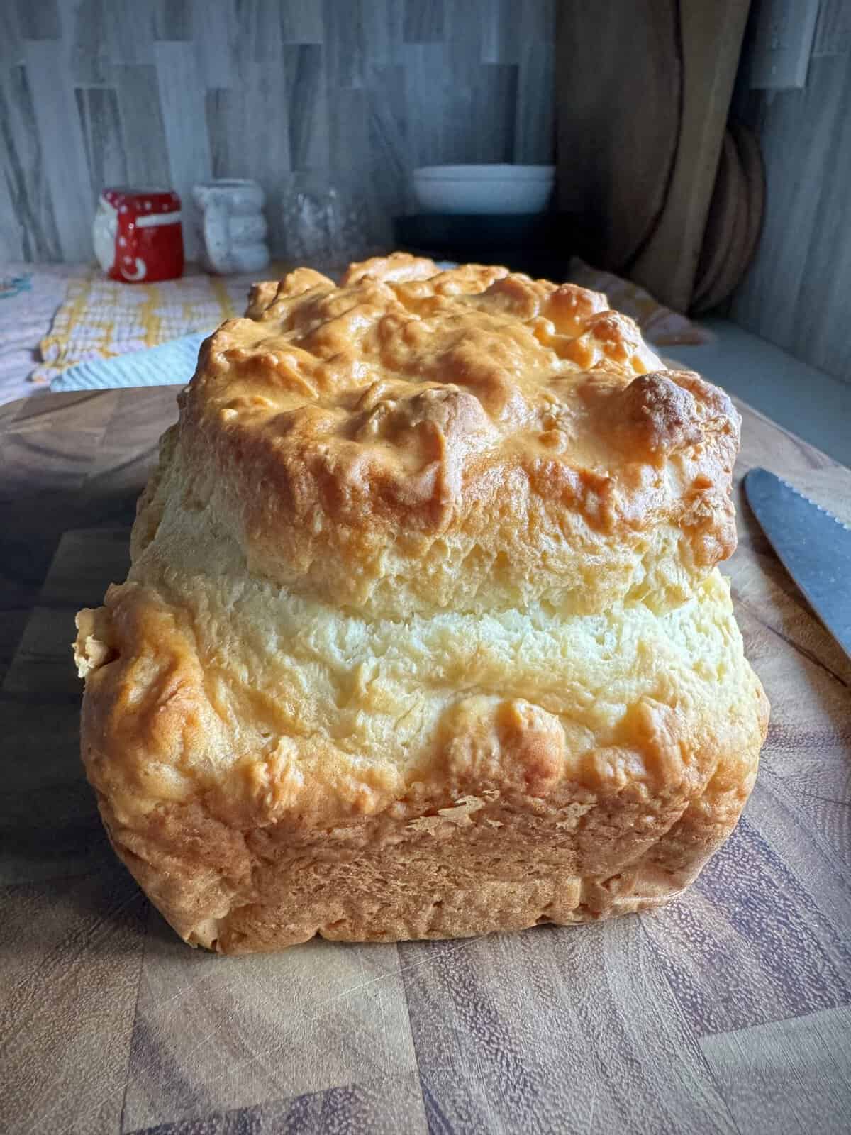 2 Ingredient Yogurt Bread - Hungry Happens