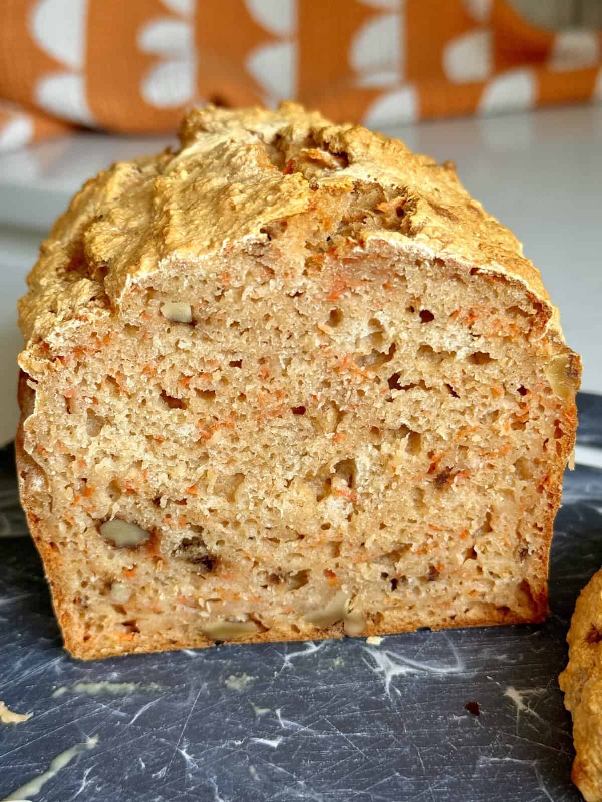 4 Ingredient Carrot Apple Bread (Vegan + Refined Sugar Free) - Hungry ...