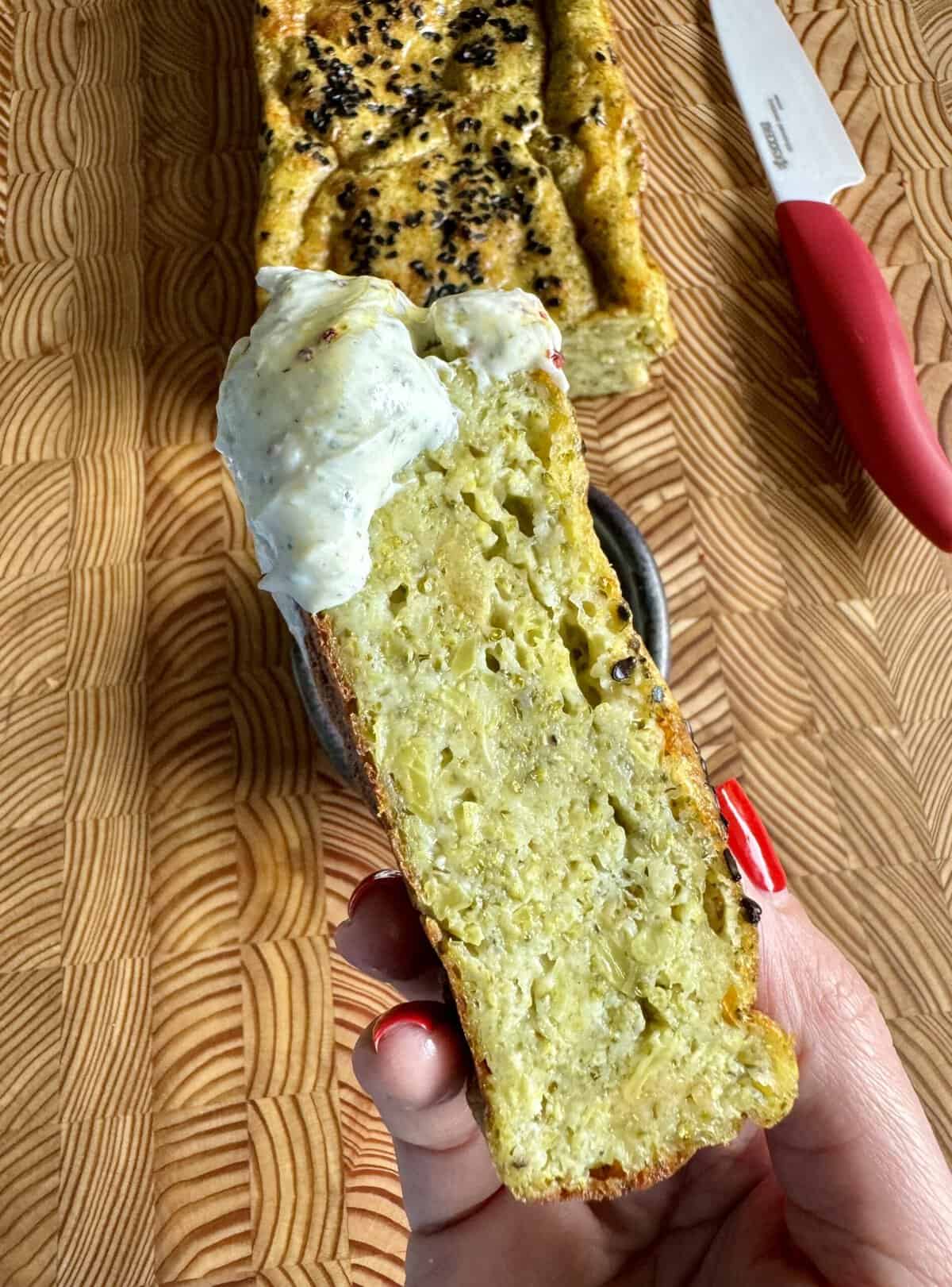 Healthy Broccoli Loaf (Low Carb + Gluten Free) - Hungry Happens