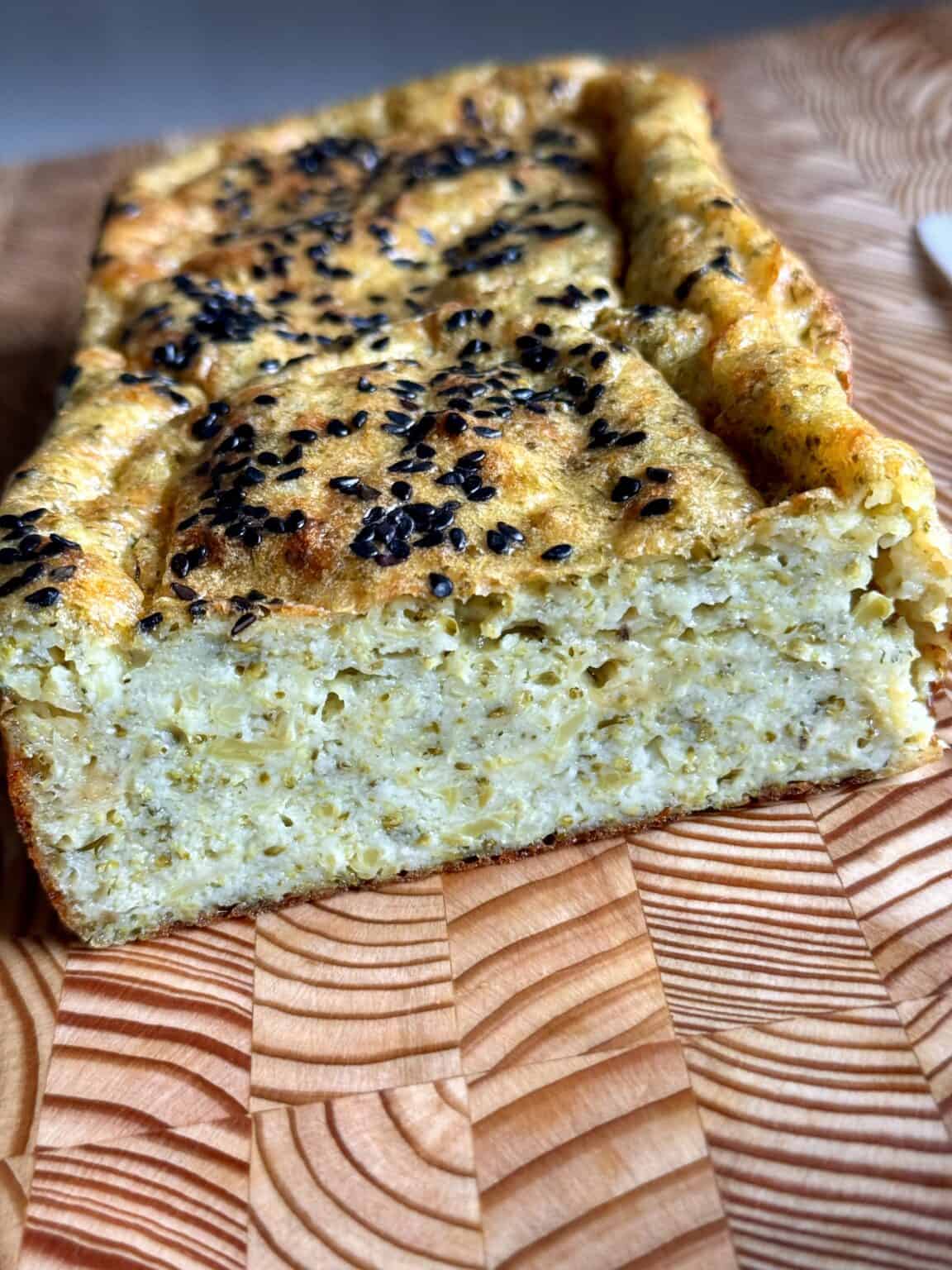 Healthy Broccoli Loaf (Low Carb + Gluten Free) - Hungry Happens