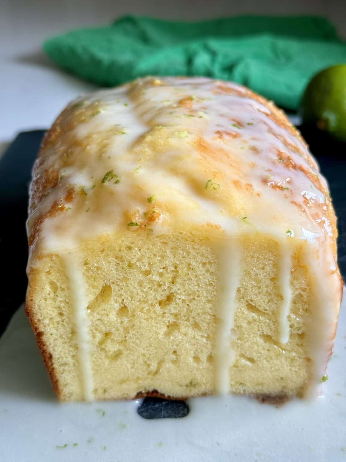 Easy 4 Ingredient Lime Loaf - Hungry Happens