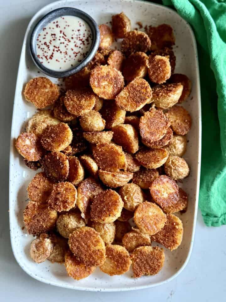 The Best Crispy Italian Potatoes - Hungry Happens
