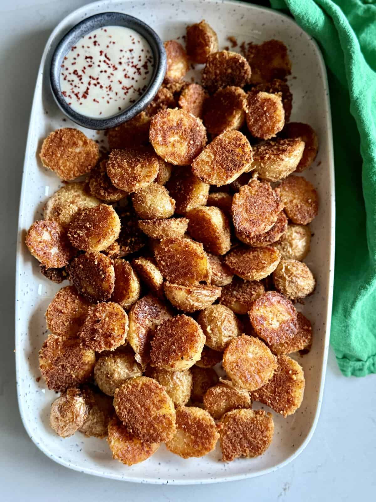 The Best Crispy Italian Potatoes - Hungry Happens