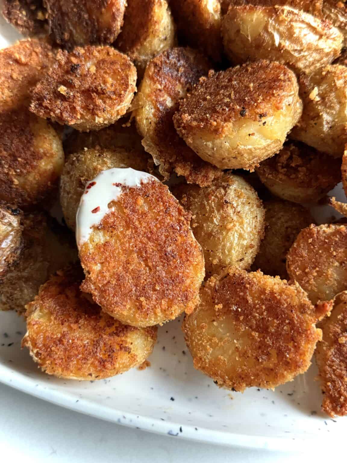 The Best Crispy Italian Potatoes - Hungry Happens