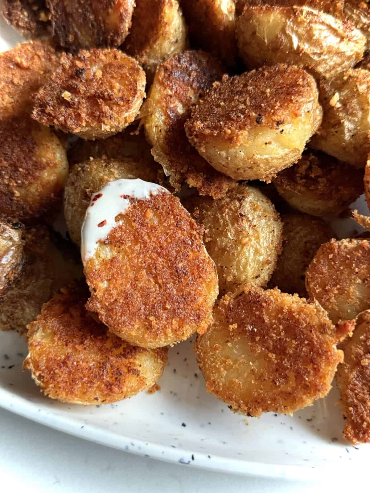 The Best Crispy Italian Potatoes - Hungry Happens