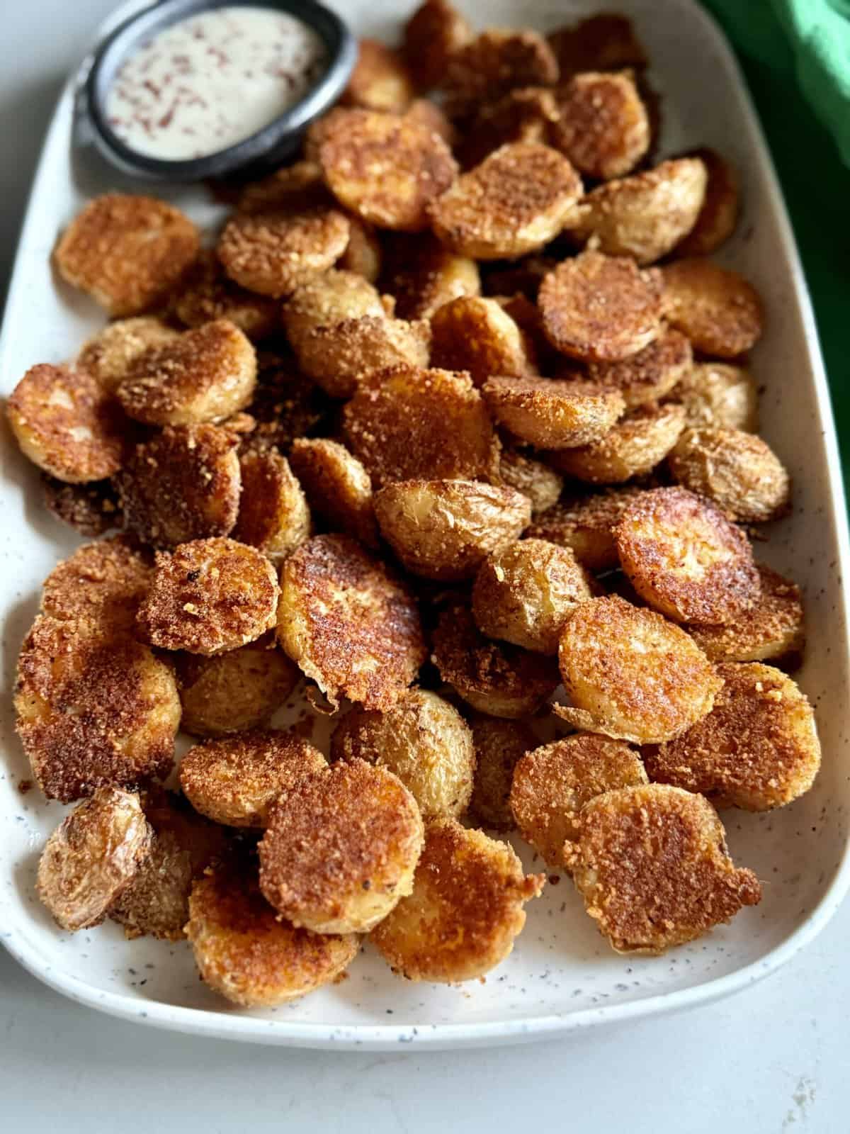 The Best Crispy Italian Potatoes - Hungry Happens