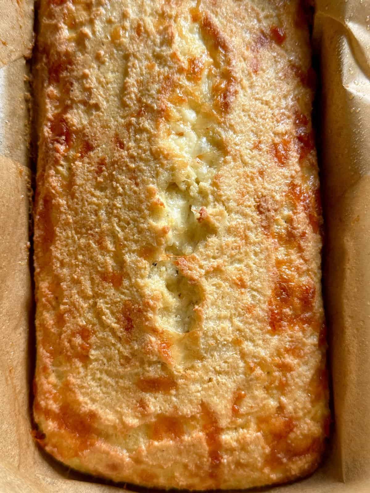 5 Ingredient Chicken Loaf Bread (High Protein + Low Carb) - Hungry Happens