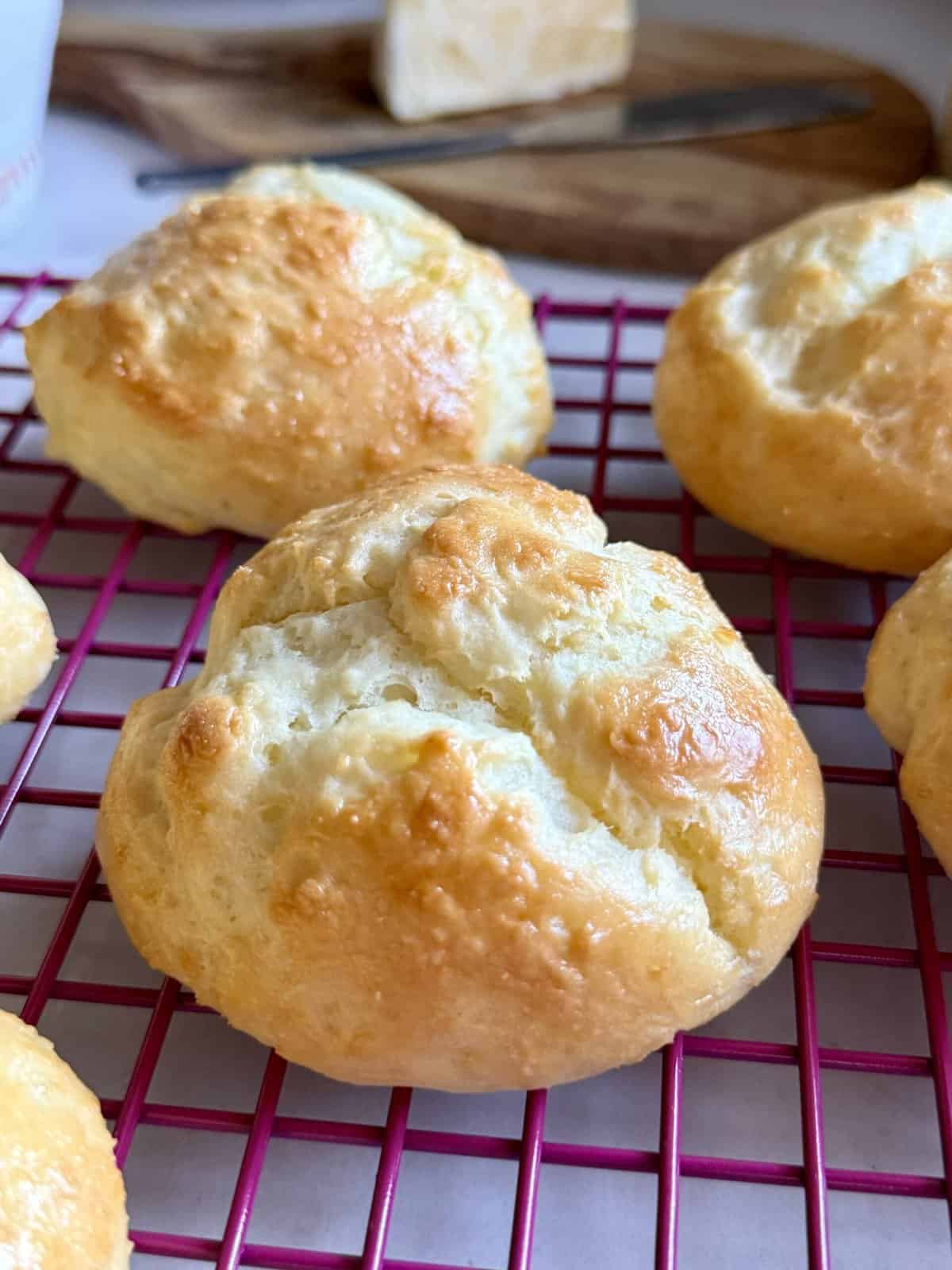 2 Ingredient Quick Bread Rolls - Hungry Happens