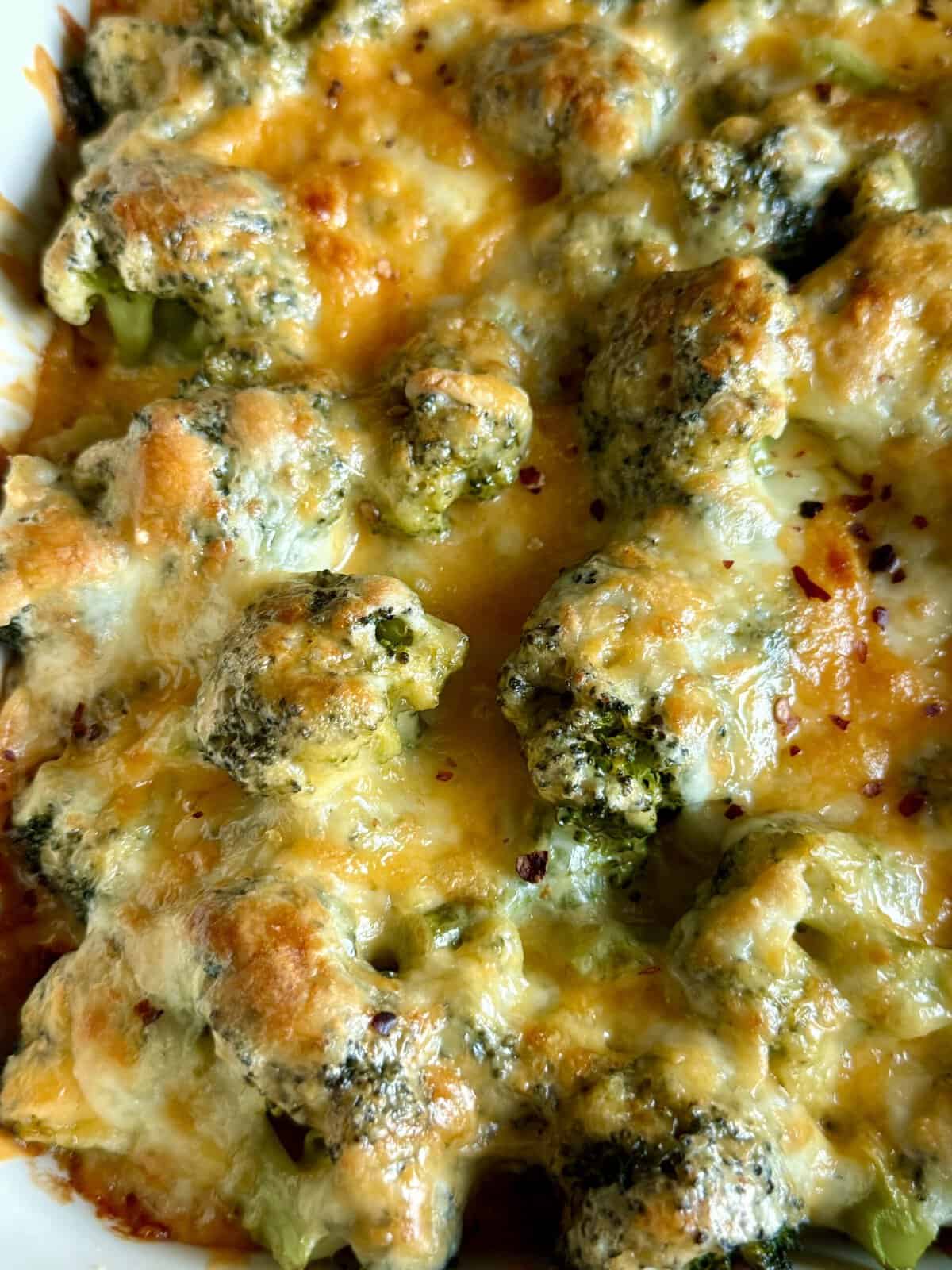 Easy Cheddar Cheese Broccoli Bake - Hungry Happens