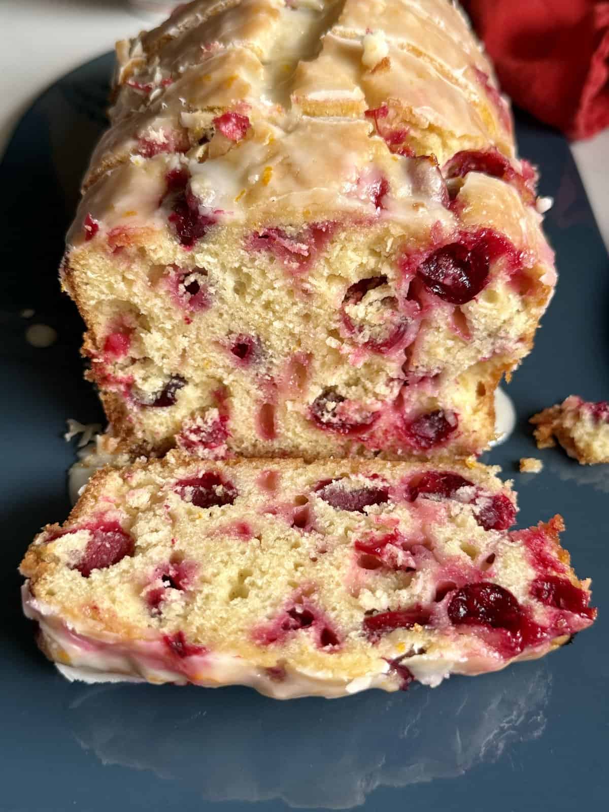 Easy Cranberry Orange Loaf - Hungry Happens