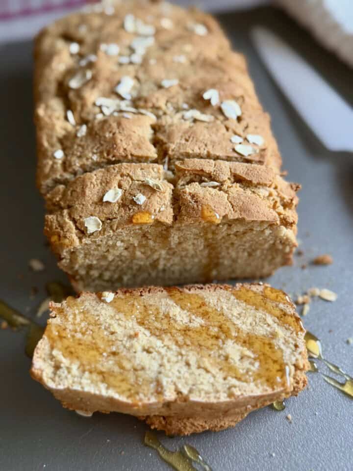 Easy Oat Bread Recipe (3 Ingredients) - Hungry Happens