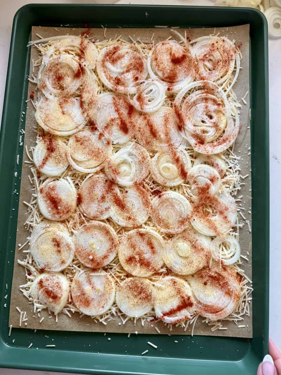 2 Ingredient Onion Ring Chips (Low Carb) - Hungry Happens