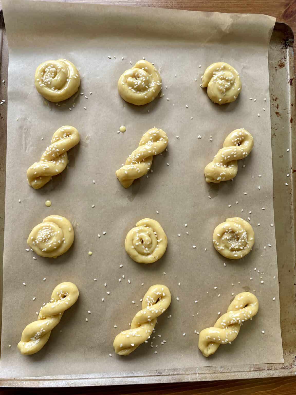 Koulourakia (Traditional Greek Easter Cookies) - Hungry Happens