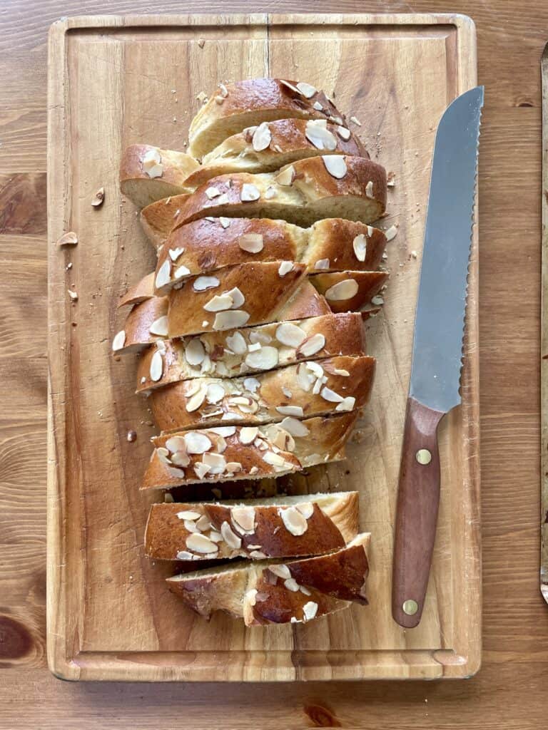Tsoureki (Traditional Braided Greek Easter Bread) - Hungry Happens