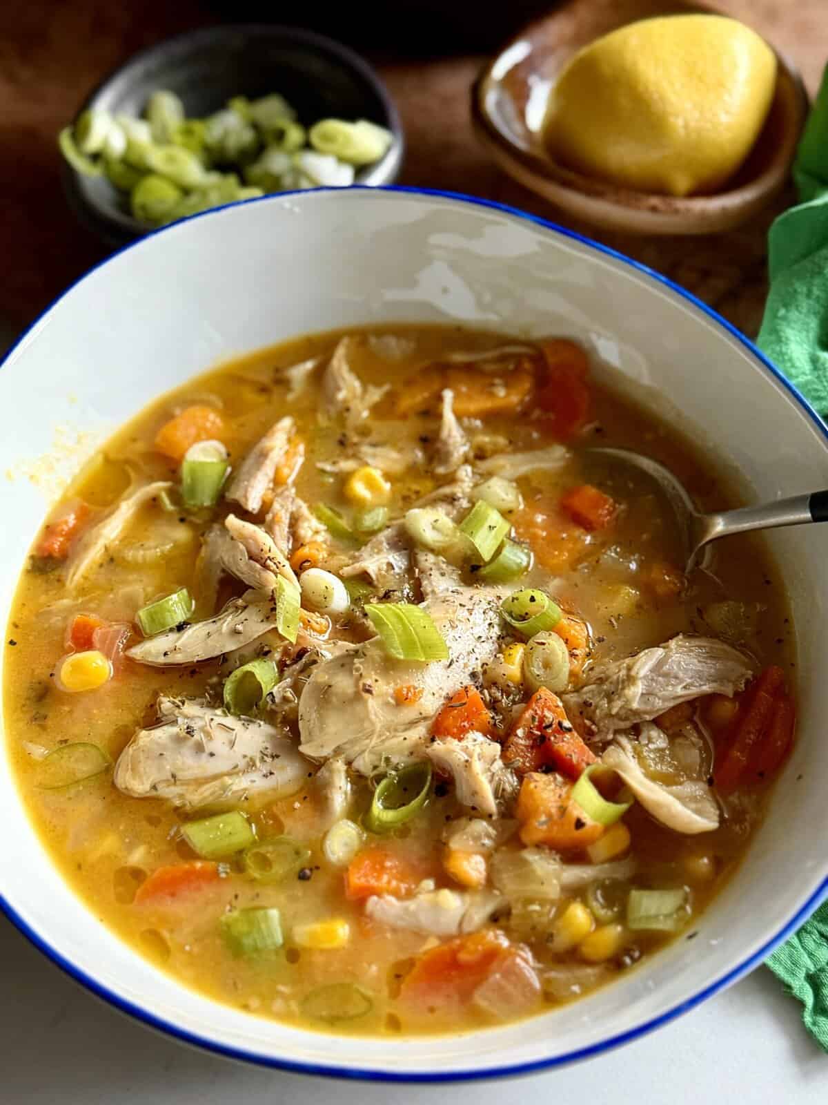Easy Longevity Chicken Vegetable Soup - Hungry Happens